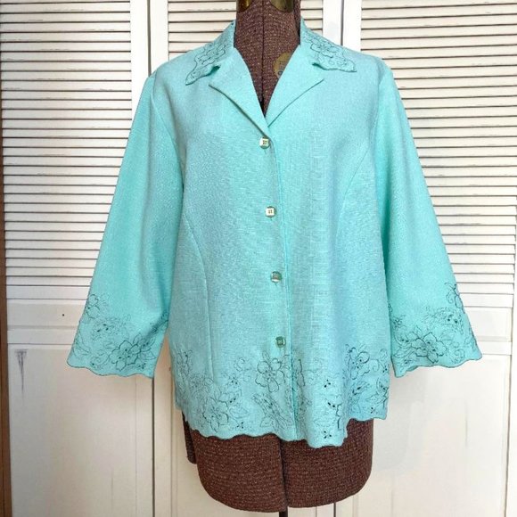Alfred Dunner | Jackets & Coats | Alfred Dunner Sheer Romance Suit ...